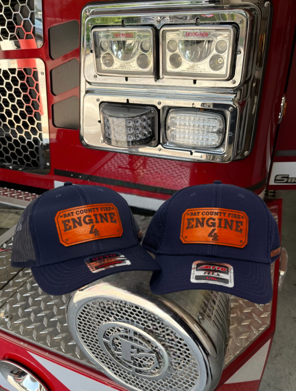 Custom Leather FD Hat – Truckielids